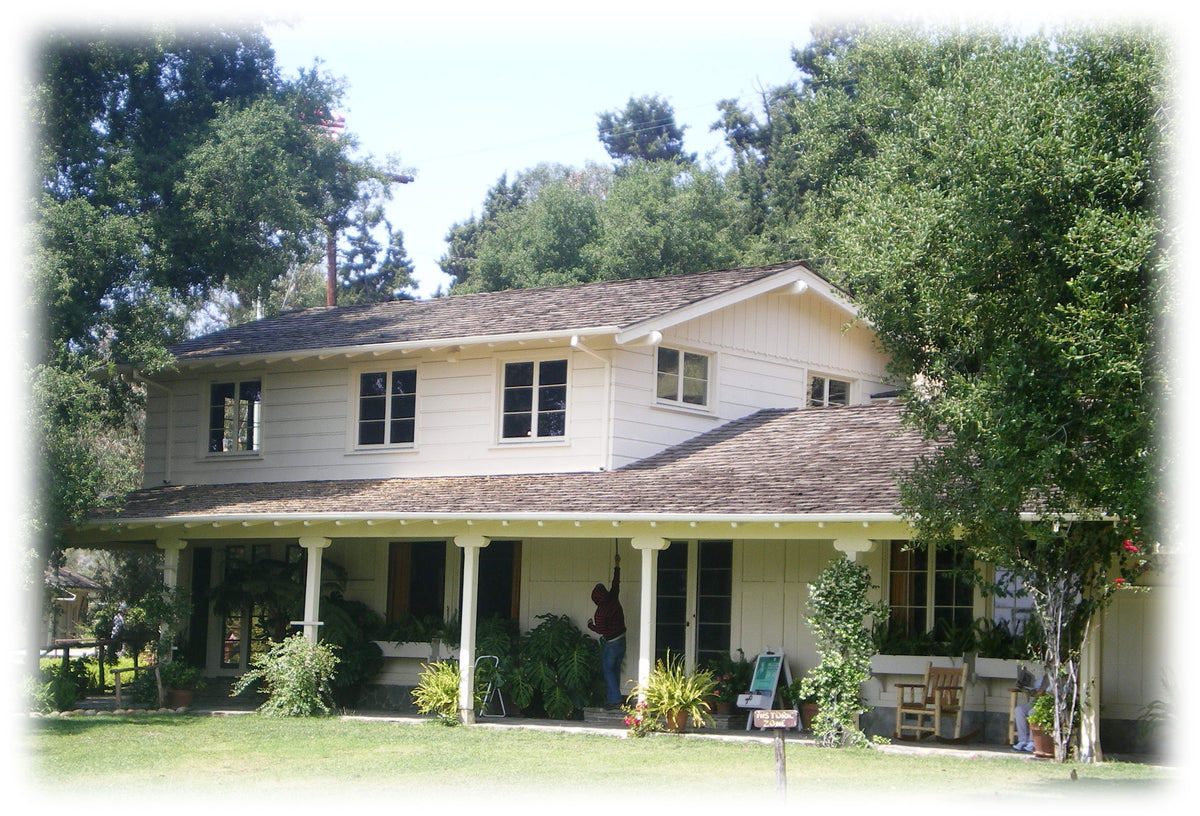 Will Rogers' Home, architectural plans, 2 houses connected patio ...