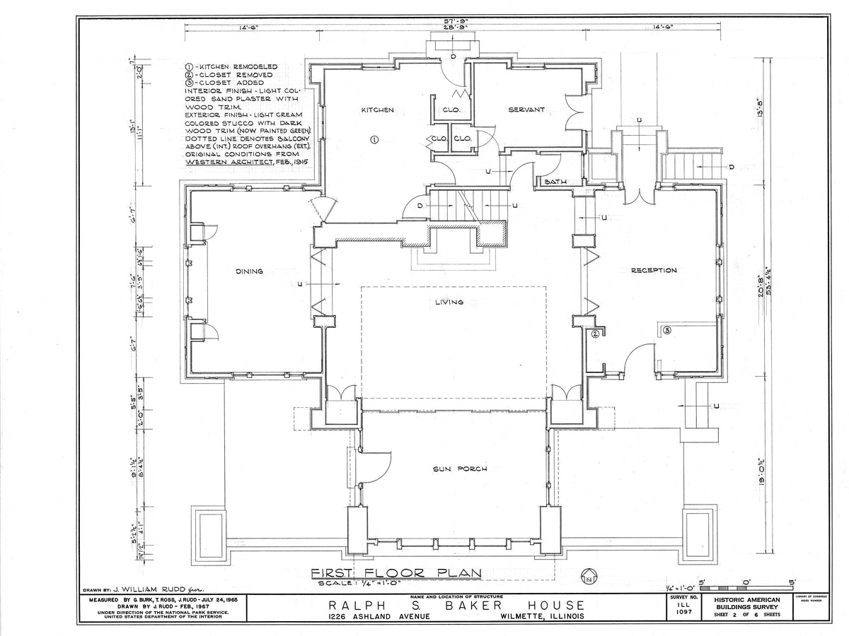 Prairie Style House Floor Plans | Historic American Homes brand