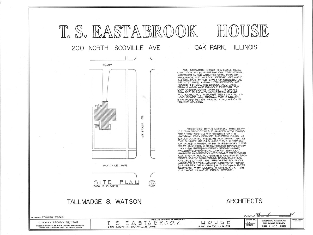 Prairie Style House Floor Plans | Historic American Homes brand