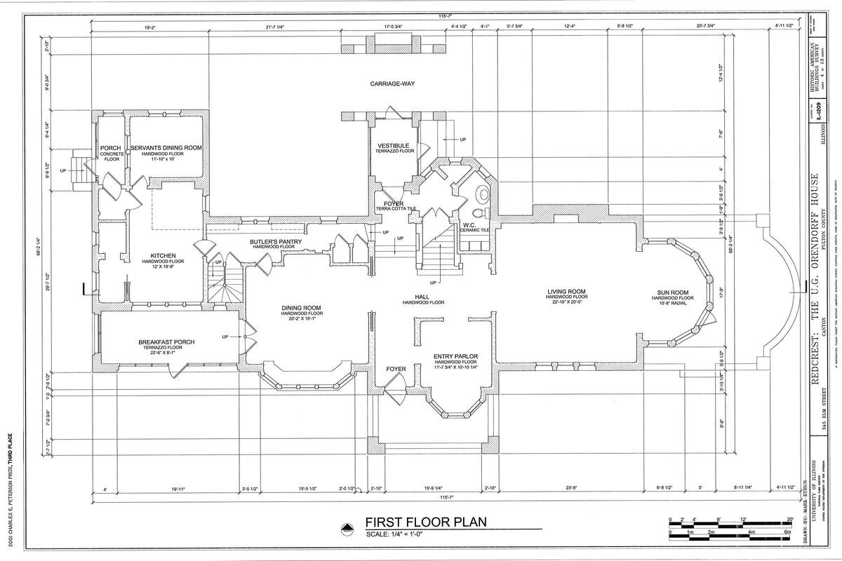 Prairie Style House Floor Plans | Historic American Homes brand